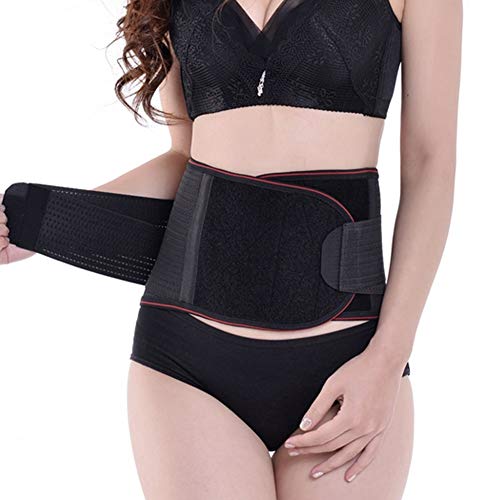 TANGIST Back Support Lumbar Belt With Self-Heating Pad For Women And Men Lower Lumbar Back Brace Pain Relief And Injury Prevention (Size : XL/X-Large)