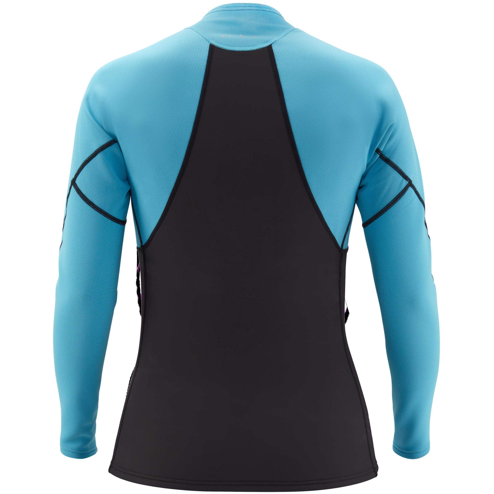 NRS Women's HydroSkin 1.0 L/S Shirt-Black-M
