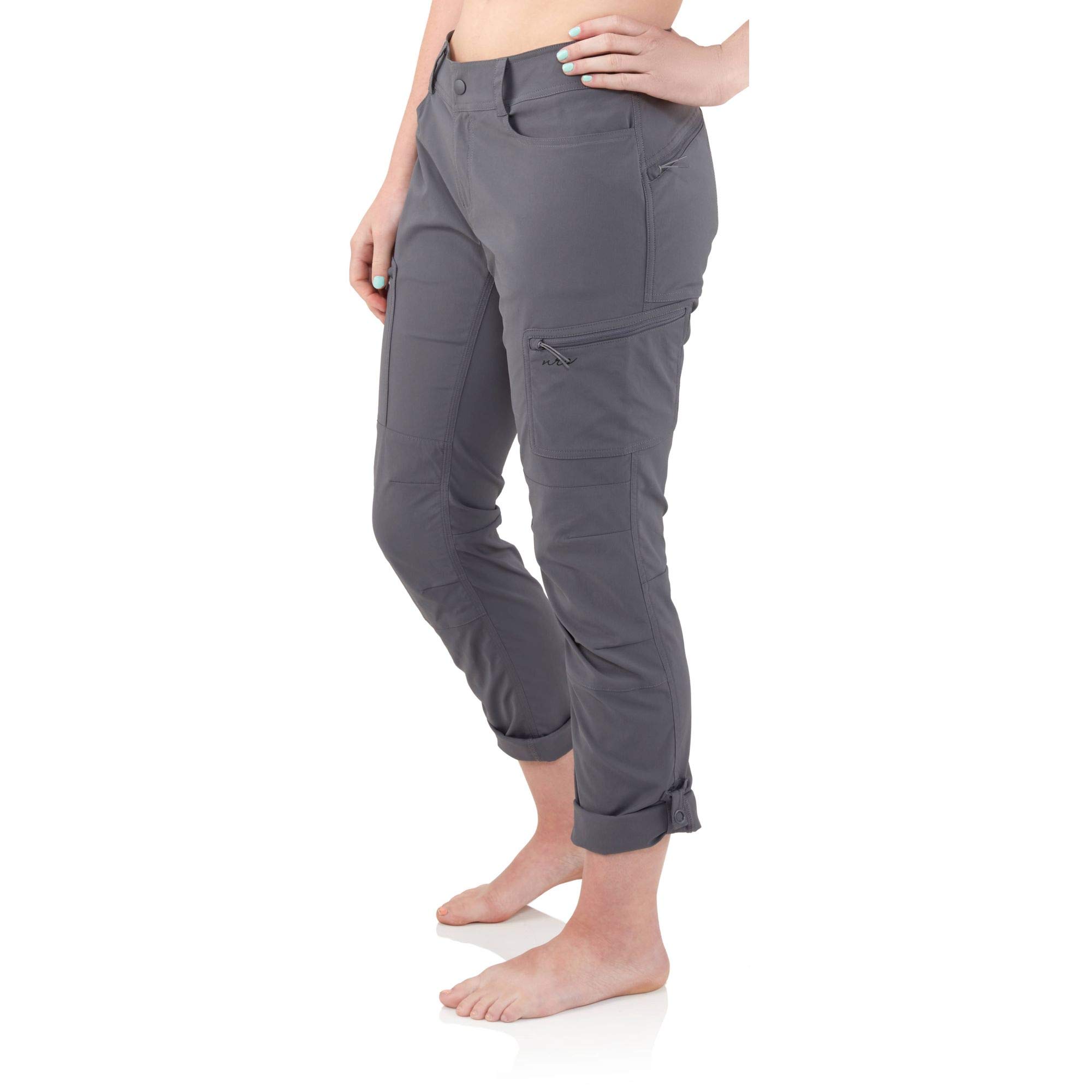 NRS Women's Lolo Pants-Gunmetal-8Short