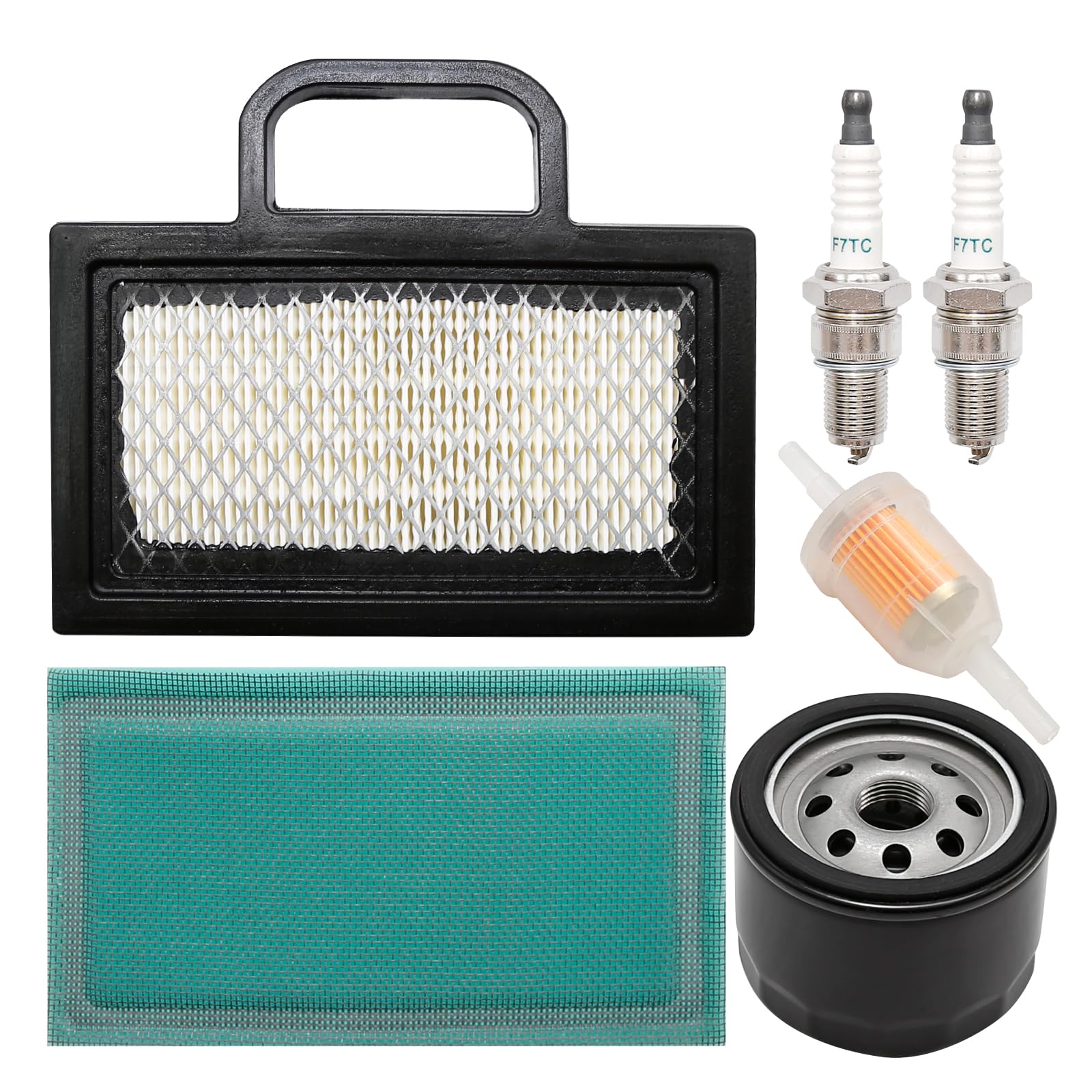 SYOWADA 499486 Air Filter And 492932 Oil Filter Replacement For John Deere D130 X140 X165 X130R X135R X155R Lawn Mower Tractor, Replacement For B-Stratton 401577 405577 406777 407777 40G777