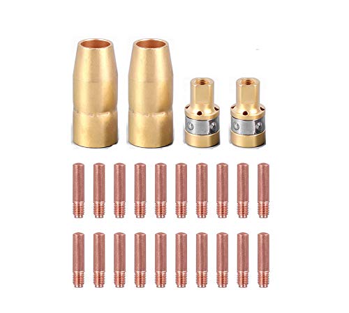 MIG Welding Gun Kit .035" Fits Miller M-100/M-150 Tip-Nozzle-Adapter (.035)