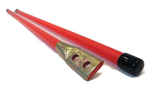 The ROP Shop | Pack of 3 - Set of 36-inch Orange, Snowplow Blade Guide Kit for JThomas Parts W-2036