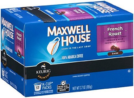 Maxwell House Cafe Collection French Roast 12ct (Pack of 3)