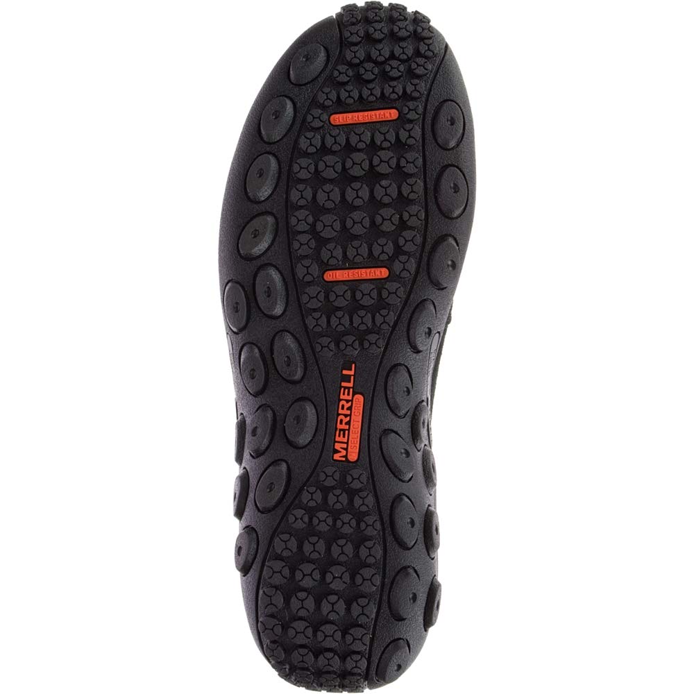 Merrell Men's Jungle Moc Alloy Toe Construction Shoe, Black, 9.5 Wide