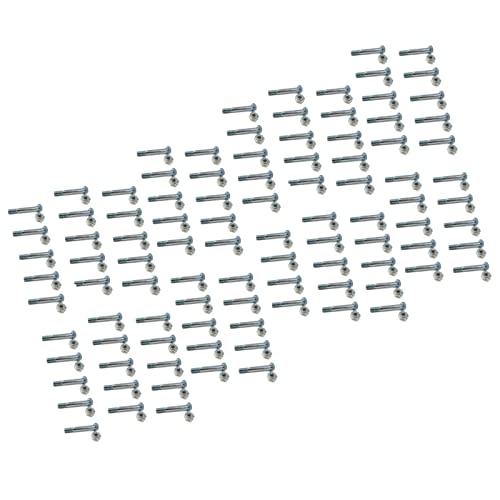The ROP Shop | Pack of 100 - Shear Pin Bolt & Nut for Ariens SNO-Thro 920, 932, 939 Series 24"