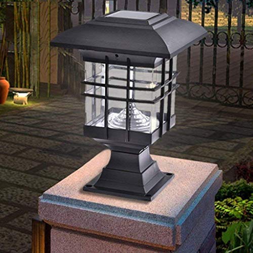 NA TYDEN Column Headlight - Outdoor Waterproof Decorative Wall Lamp Home Garden Column Head Lawn Lamp