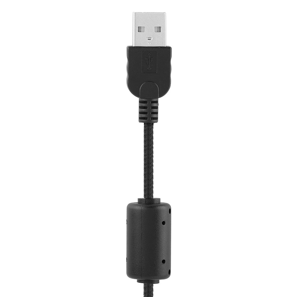 Mouse Cable, Fast Transmission USB Line Wire Cable Replacement Repair Accessories for Logitech G500s Game Mouse,2 Meters Black