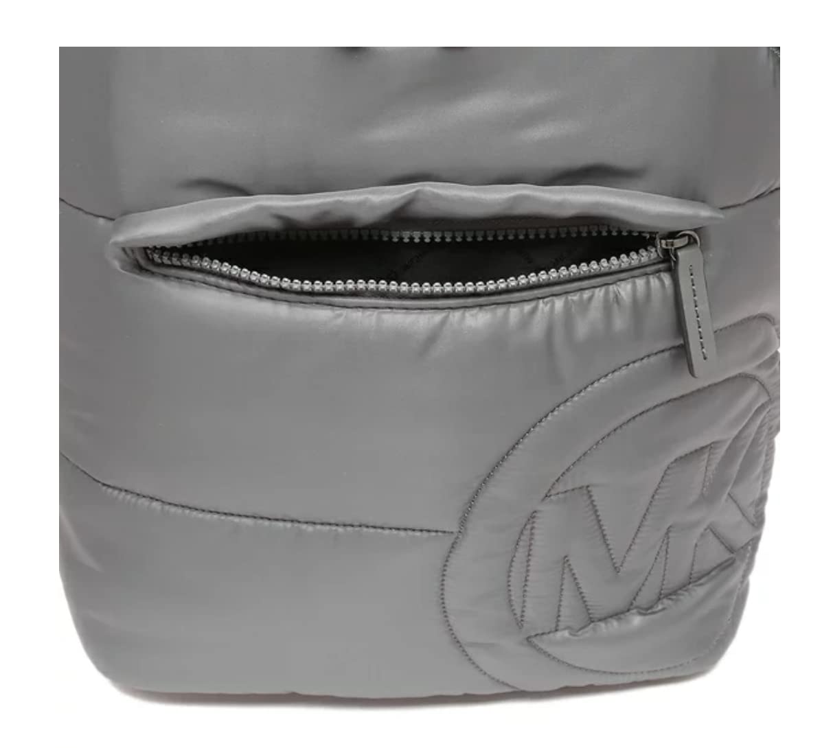 Michael Kors Rae Medium Nylon Backpack (Heather Grey)