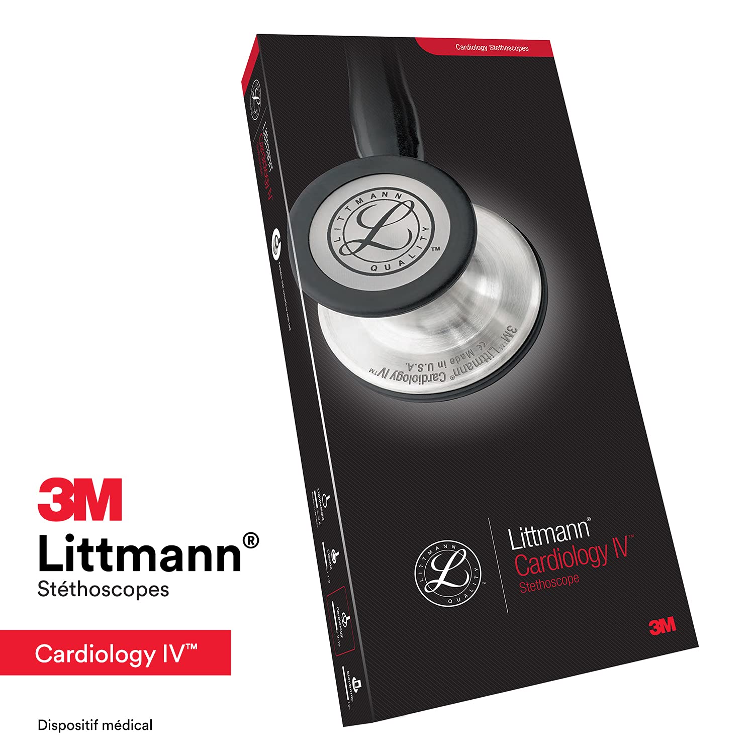 Littmann Cardiology IV Stethoscope- 6168- Navy/Black