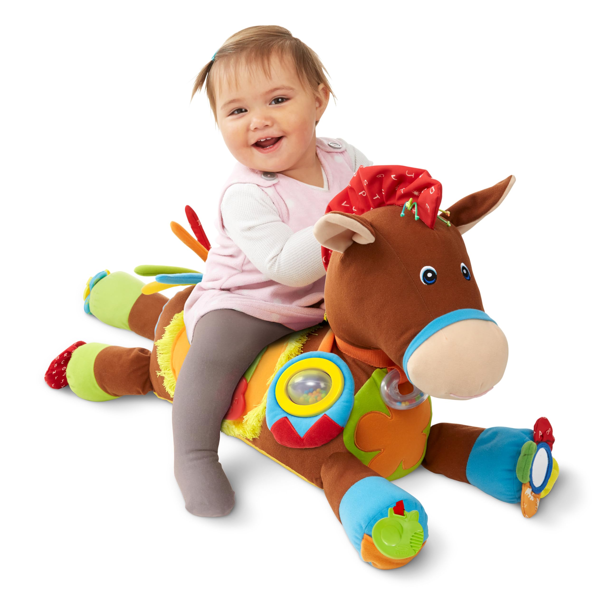 Melissa & Doug Giddy-Up and Play Baby Activity Toy - Multi-Sensory Horse