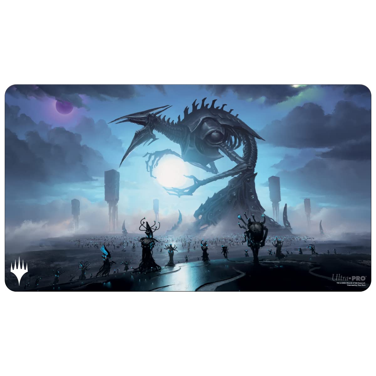 Ultra Pro - Magic: The Gathering Phyrexia All Will Be One - Collectible Card Playmat (Blue Sun’s Twilight) Perfect for Protecting Collectible Cards During Gameplay, Great Use as Mouse Pad, Desk Pad