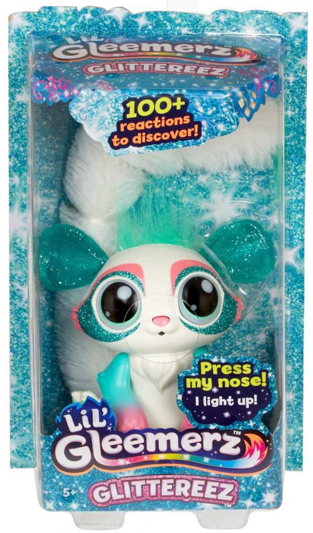 Mattel Lil' GLEEMERZ GLITTEREEZ GLITZETTE Figure (Teal)