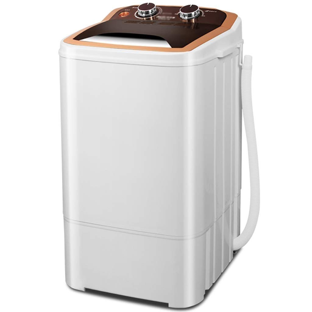 Mini Washing Machine, Portable Washer for Compact Laundry, Small Semi-Automatic Compact Washing Machine for Apartments, Dorms, College Rooms, White