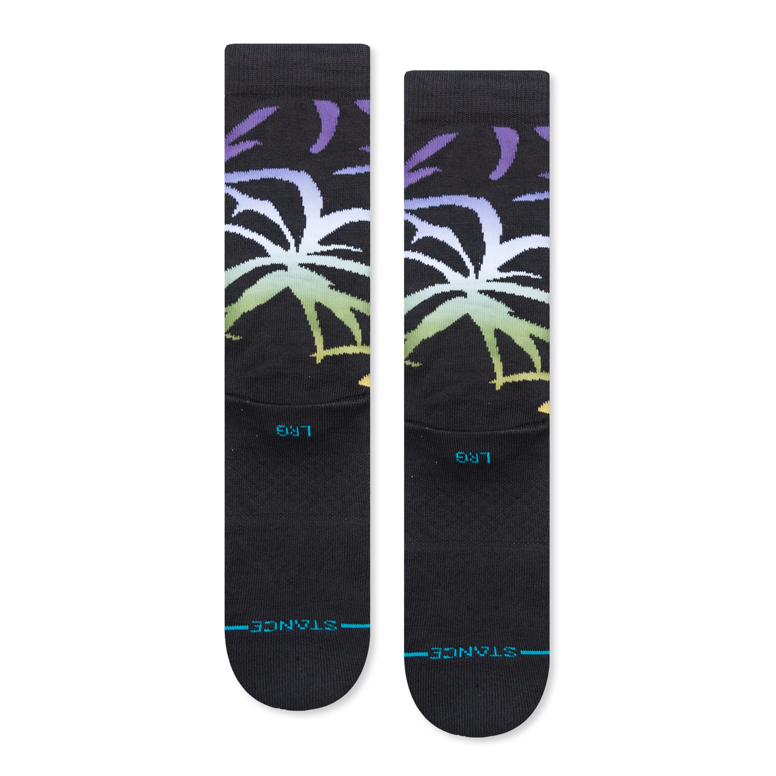 Stance Palmer Crew Socks (Medium, Washed Black)
