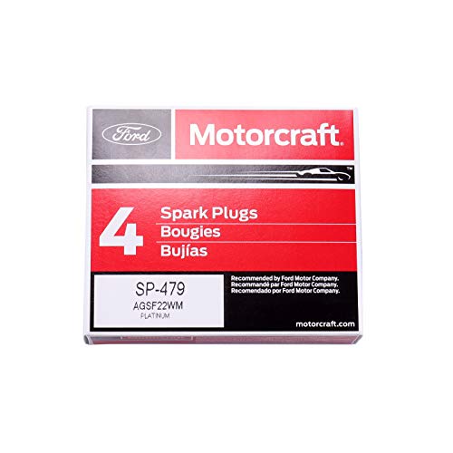 MAS Set of 10 Ignition Coil Pack Yellow DG508 Curved Boot & Motorcraft Spark Plug SP479 Compatible with Ford F150 F250 Expedition E150 Lincoln Replacement for FD503 DG457 C1417