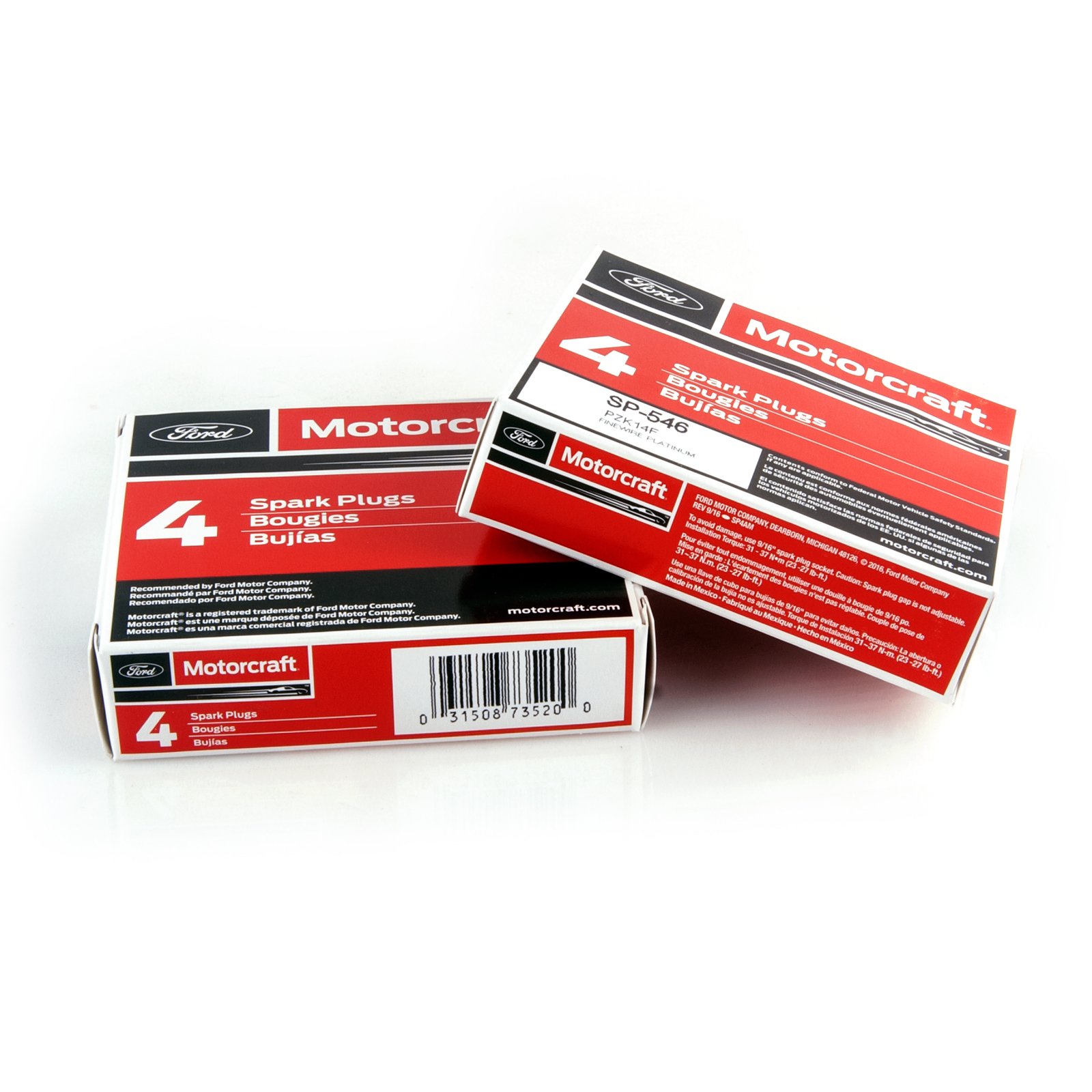 MAS Set of 8 Ignition Coils Pack DG511 FD508 & Motorcraft Spark Plugs SP546 SP515 PZH14F Compatible with Ford F150 F250 Expedition Lincoln Navigator