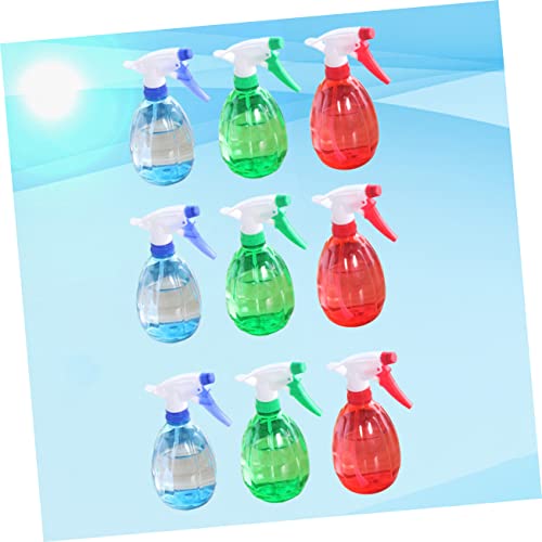 Yardwe 9Pcs Watering Can Watering Tool Hand Pressure Sprayer Refillable Sprayer Hair Spray Bottle Empty Mist Spray Bottle plastic spray bottles clear plastic containers small containers