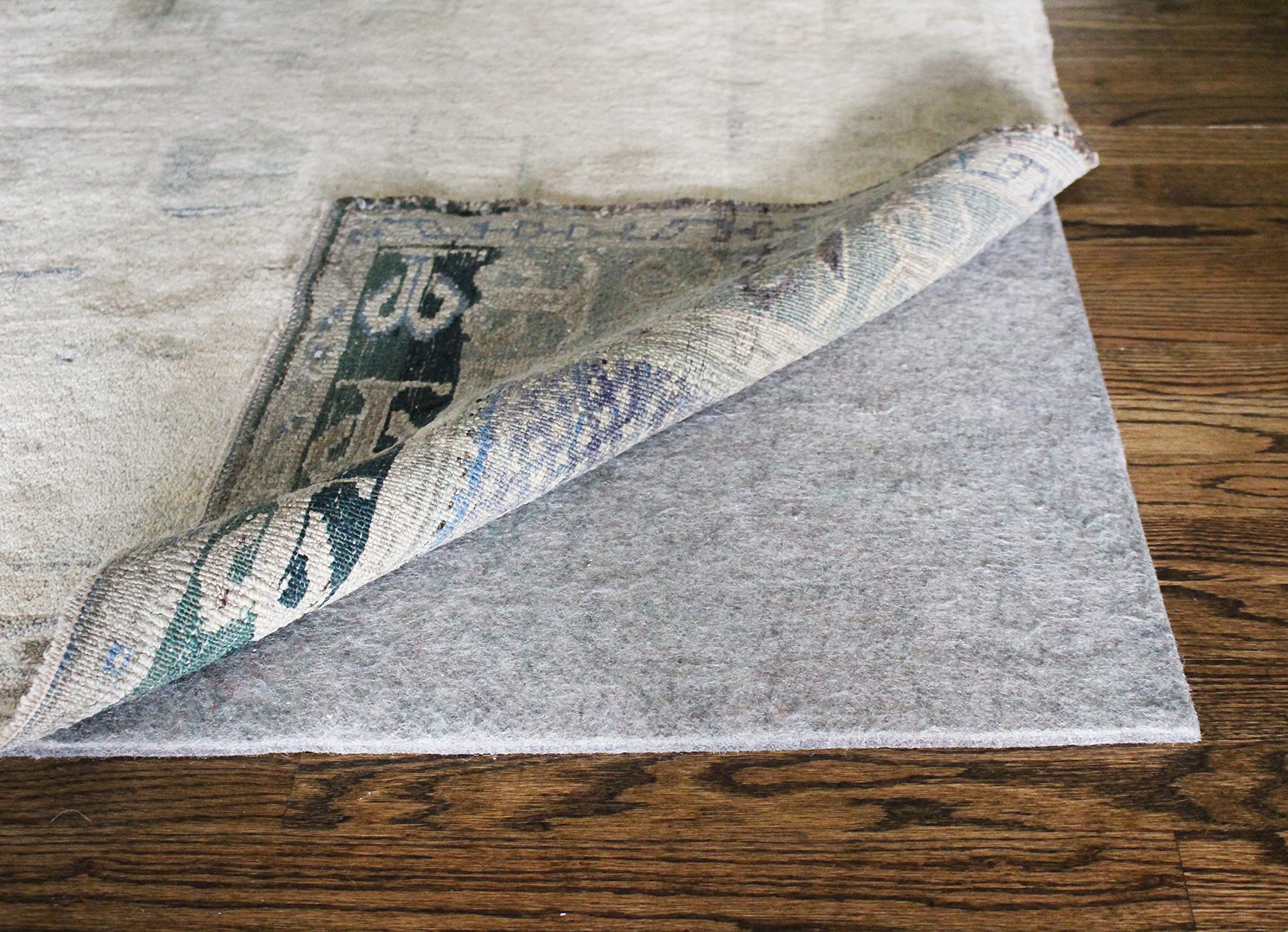 RUGPADUSA - Basics - 11'x13' - 1/3" Thick - 100% Felt - Premium Comfort Rug Pad - Made in The USA