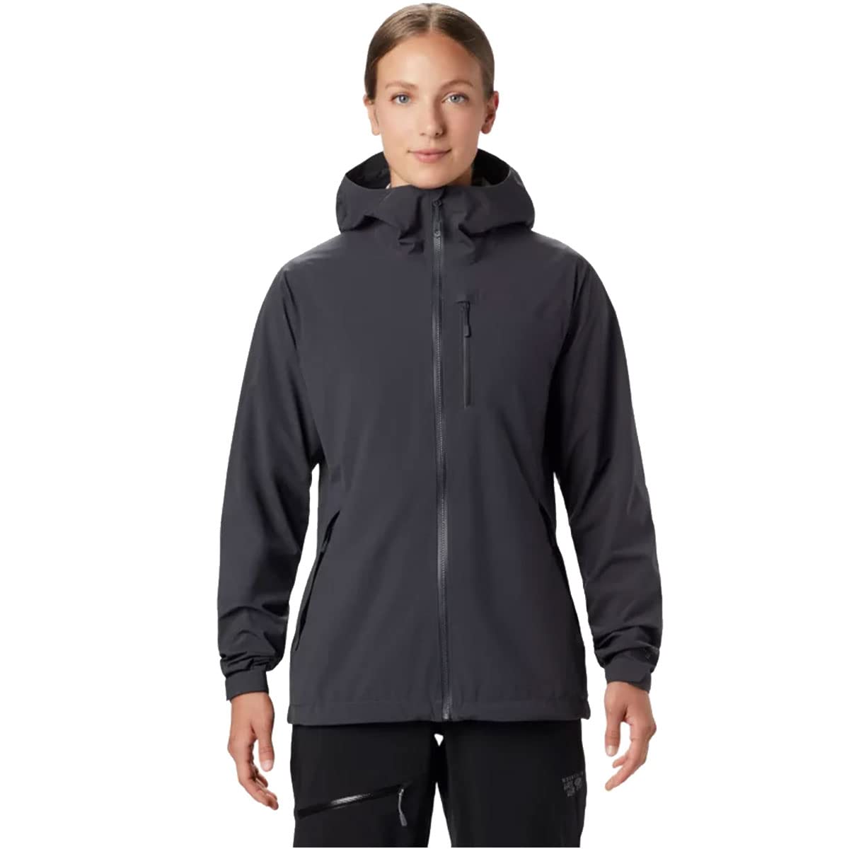 Mountain Hardwear Women’s Microchill 2.0 Zip T | Lightweight, Moisture-Wicking Fleece Layer for Outdoor Wear - Stone - X-Small