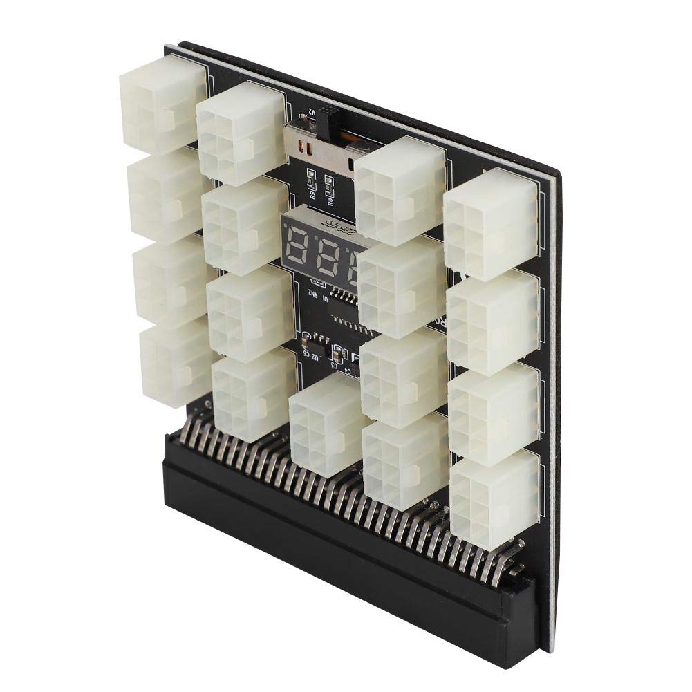 Mining GPU/PSU Power Supply Board 1600W 12V 17x 6pin PCI E Mining Server Power Supply for for DPS 1200FB A/DPS 1200QB A/PS 2751 5Q/PS 2751 LF 1F/HSTSN PL12/DPS 700LB D/PS 2112