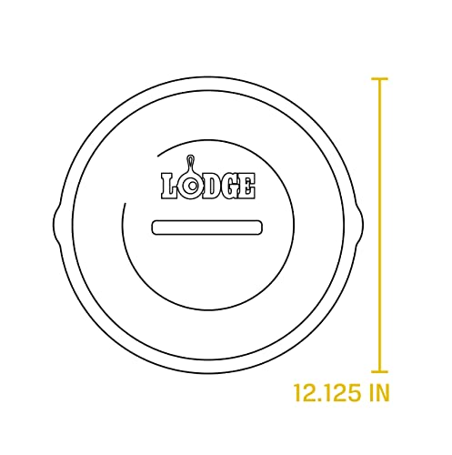 Lodge L10SC3 Cast Iron Lid,12-inch
