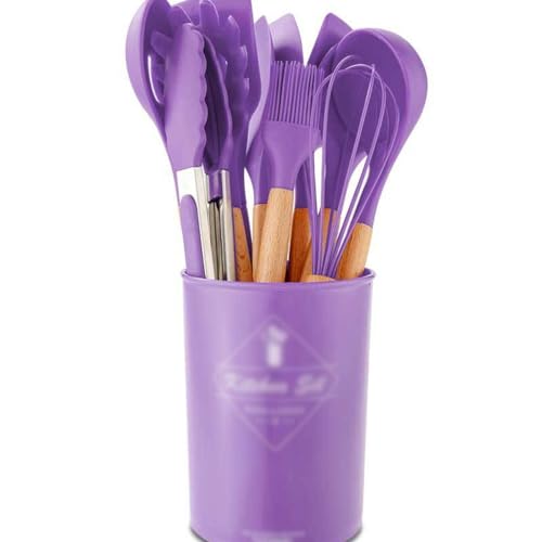 LMMDP Thickened Anti-scalding Rice Spoon Frying Shovel Kitchenware Set Kitchen
