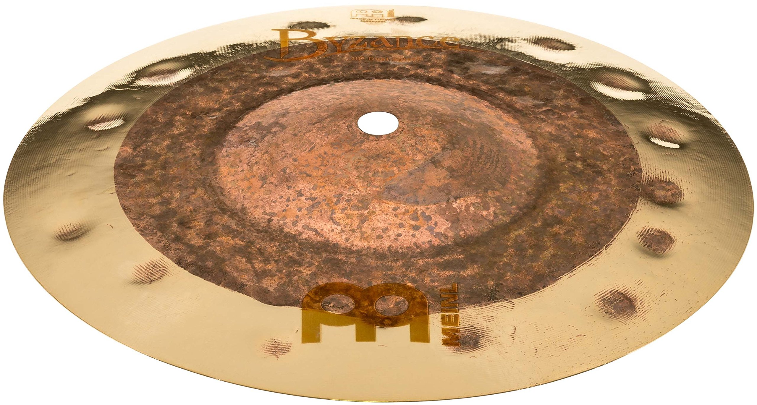 Meinl Cymbals Byzance 10" Dual Splash β MADE IN TURKEY β Hand Hammered B20 Bronze, 2-YEAR WARRANTY, B10DUS, inch