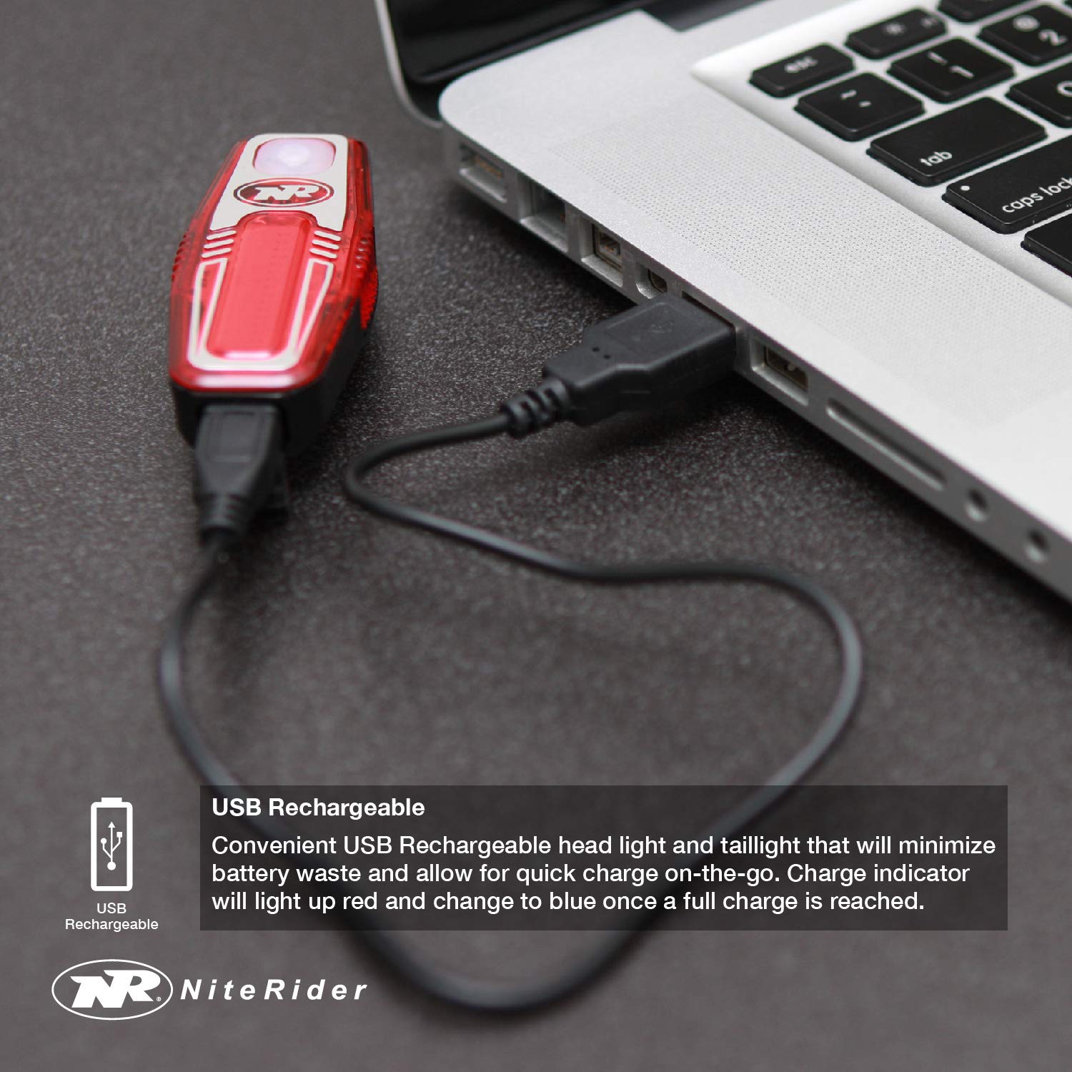 NiteRider Lumina 1000 Boost Front Bike Light Sabre 110 Rear Bike Light Combo Pack- LED USB Rechargeable Bicycle Headlight Water Resistant Mountain Road City Commuting Cycling Safety