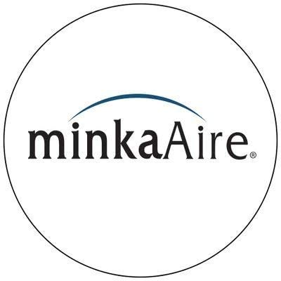 Minka Aire 44 in. Simple Indoor/Outdoor Brushed Nickel Wet Ceiling Fan with Remote Control