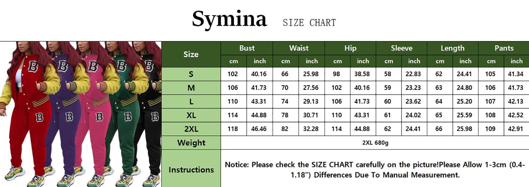 Symina Women's Two Piece Outfit Long Sleeve Jacket Long Pants Set Casual Suits Button Down Tracksuit Black, X-Large