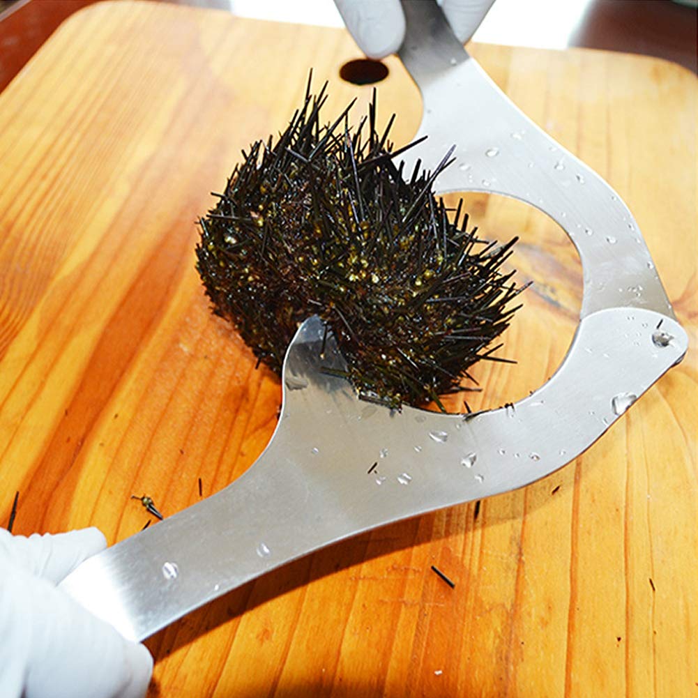 Sea Urchin Cutter-Stainless Steel Sea Urchin Cutter Opener Multifunctional Seafood Tool