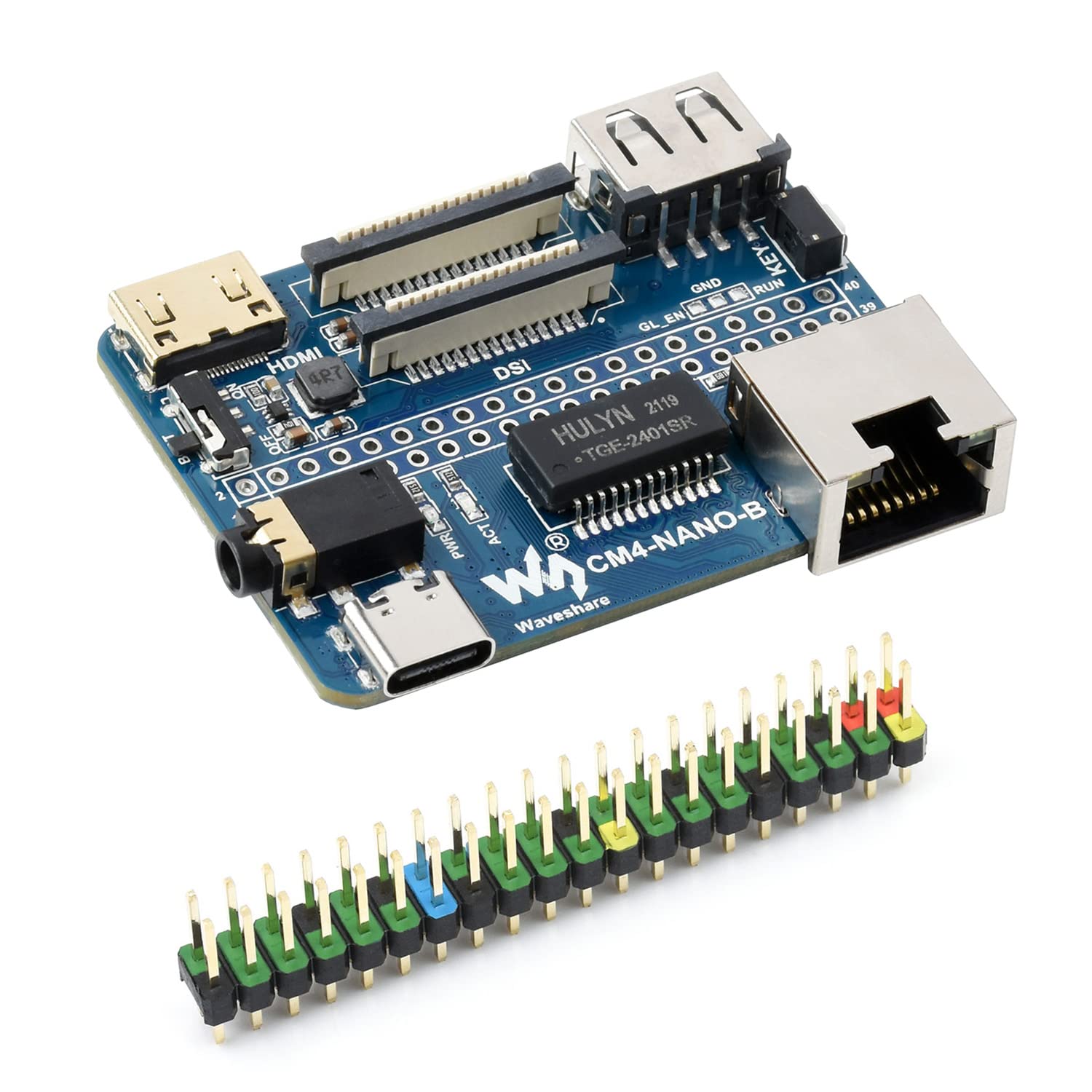waveshare Nano Base Board Compatible with Raspberry Pi Compute Module 4