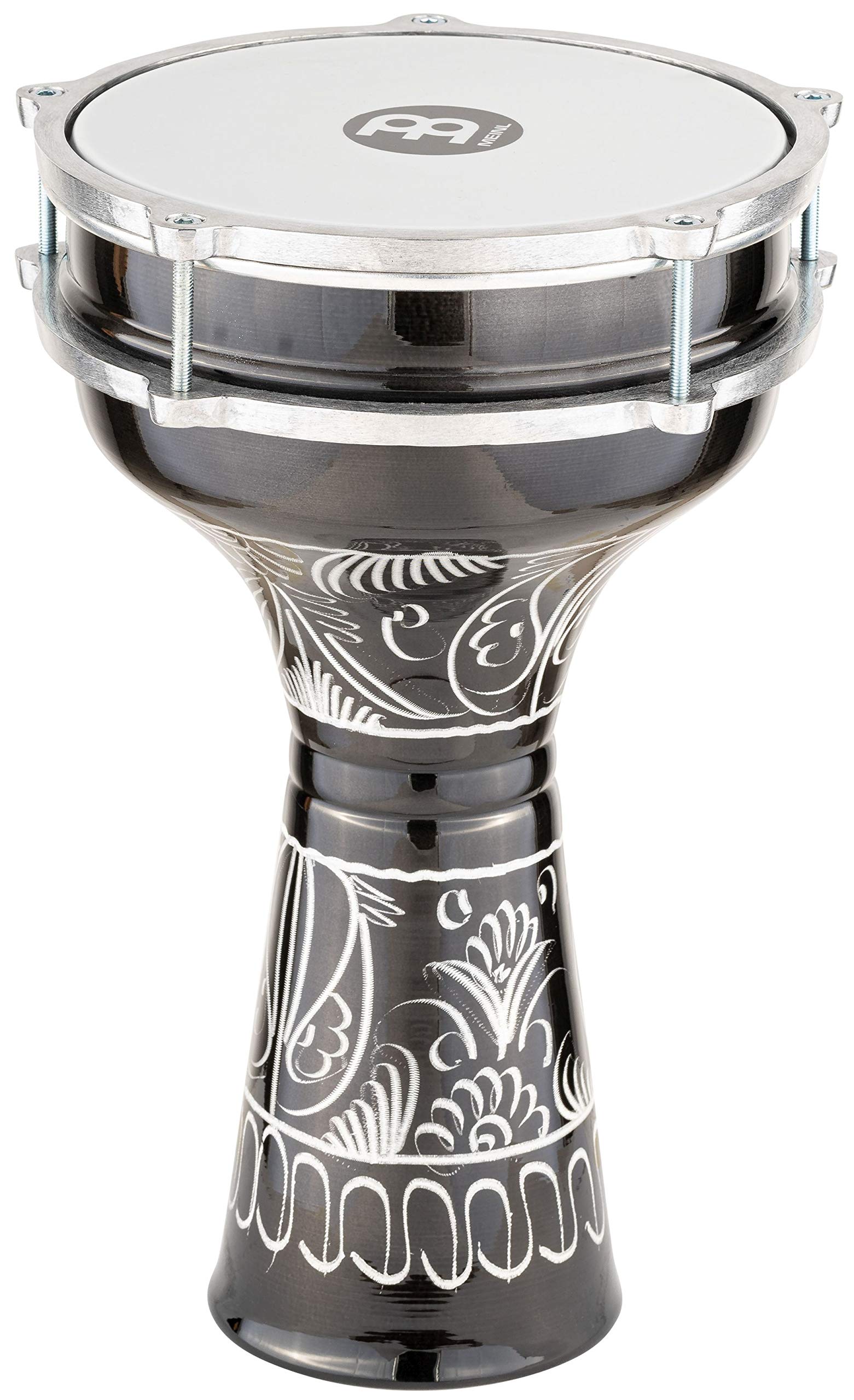 Meinl Percussion Darbuka Egyptian Goblet Drum, Hand Engraved β Made in Turkey β Synthetic Head, 2-Year Warranty (HE-124)
