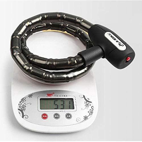 SRZR Bicycle Lock Bike Lock Waterproof Anti-Theft Cable Lock Bicycle Locks with Keys Bike Lock