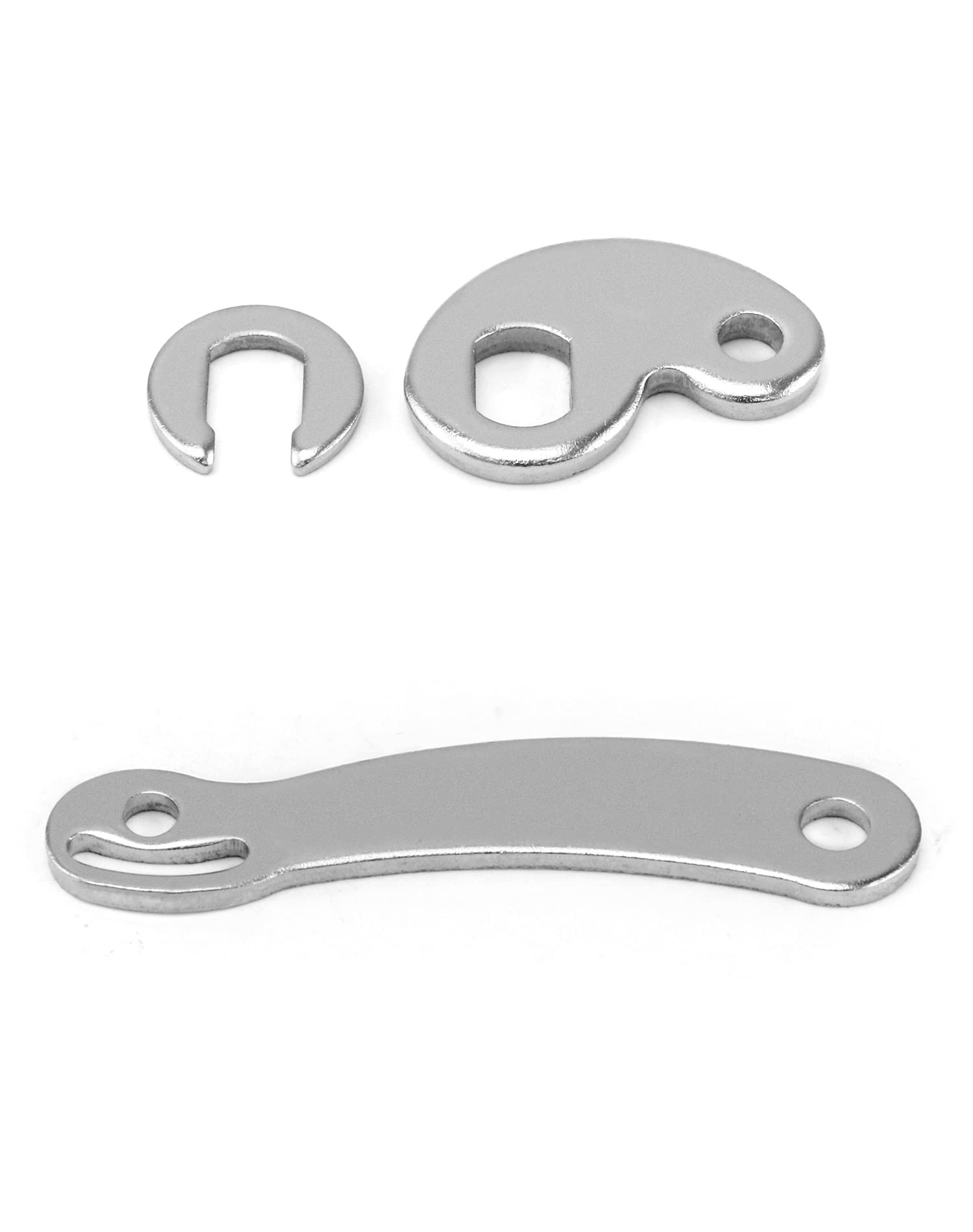 QWORK Universal Torque Arm, 2 Set Corrosion Resistance Prevent The Motor from Loosening Conversion Kit Fit for Electric Bicycle E-Bike Front or Rear
