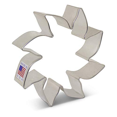 Sun Cookie Cutter, 4" Made in USA by Ann Clark