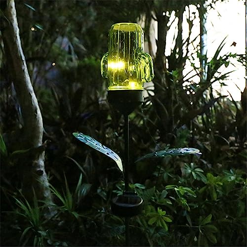 N/A LED Solar Lights Decorative Cactus Plug in Ground Lights Outdoor Lights Garden Lawn Lights
