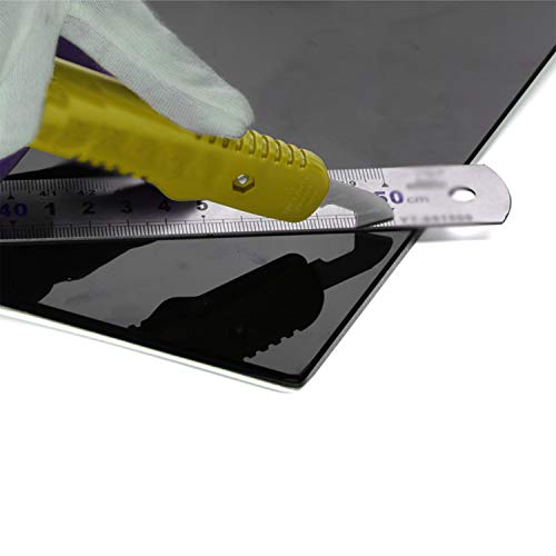 YouU 1pcs Acrylic Cutter and 10 Pcs Blade Set with Mini Box,Multi-Use Cutter with Cutting Blade/1pcs Retractable Utility Knife(Silver)