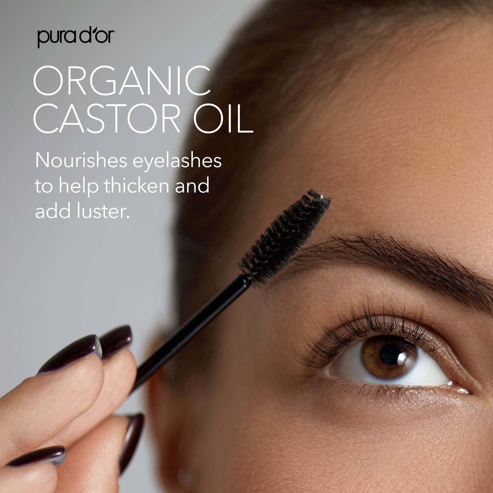 PURA D'OR Organic Jamaican Black Castor Oil, Natural Smoky Scent