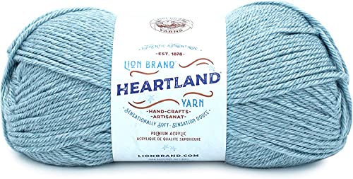 Lion Brand Yarn - Heartland - 6 Skein Assortment with Needle Gauge (Mix 4)