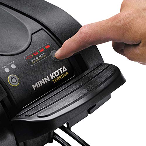 Minn Kota 1358857 Terrova Freshwater Electric-steer Bow-Mount Trolling Motor with Universal Sonar 2 & i-Pilot GPS, 55 lbs Thrust, 54" Shaft