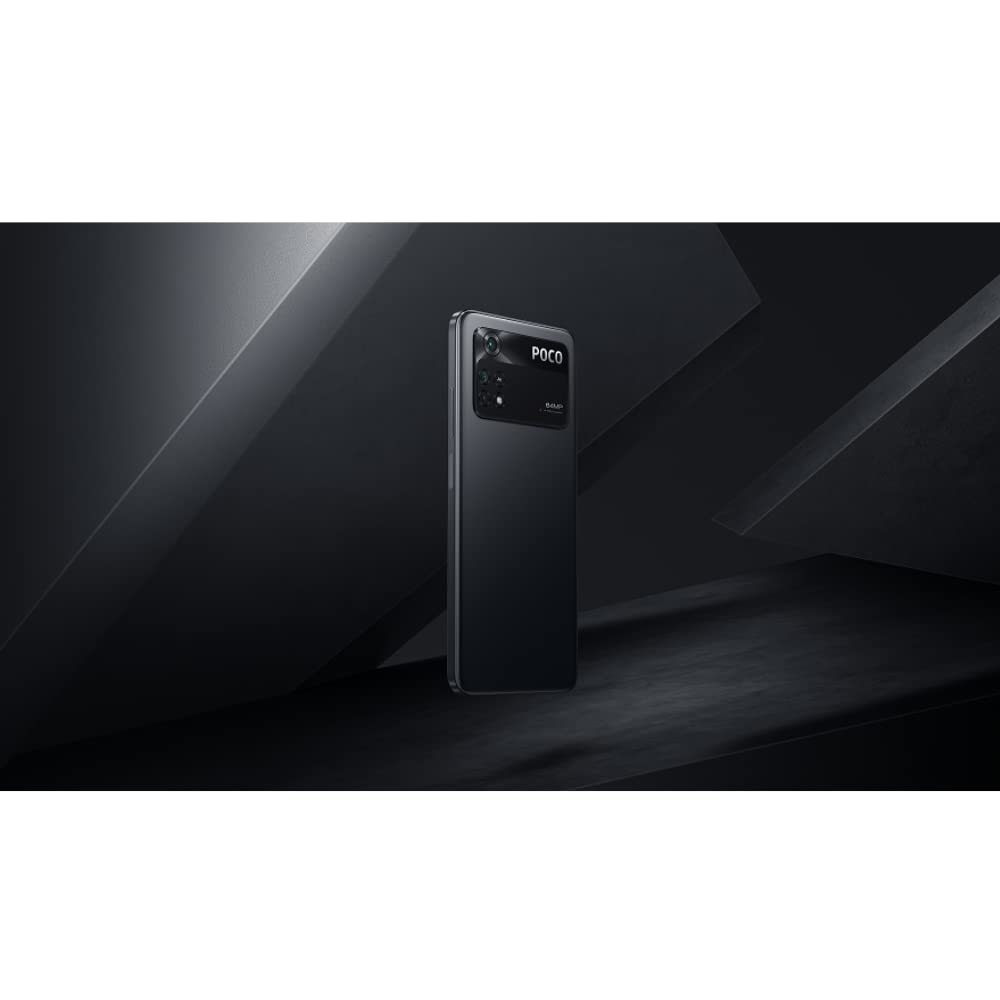 Poco M4 PRO 4G Volte Global Unlocked 256GB + 8GB GSM 6.6" 50mp Camera (Not Verizon/Boost/Cricket CDMA) + Car Fast Car Charger Bundle (Power Black)