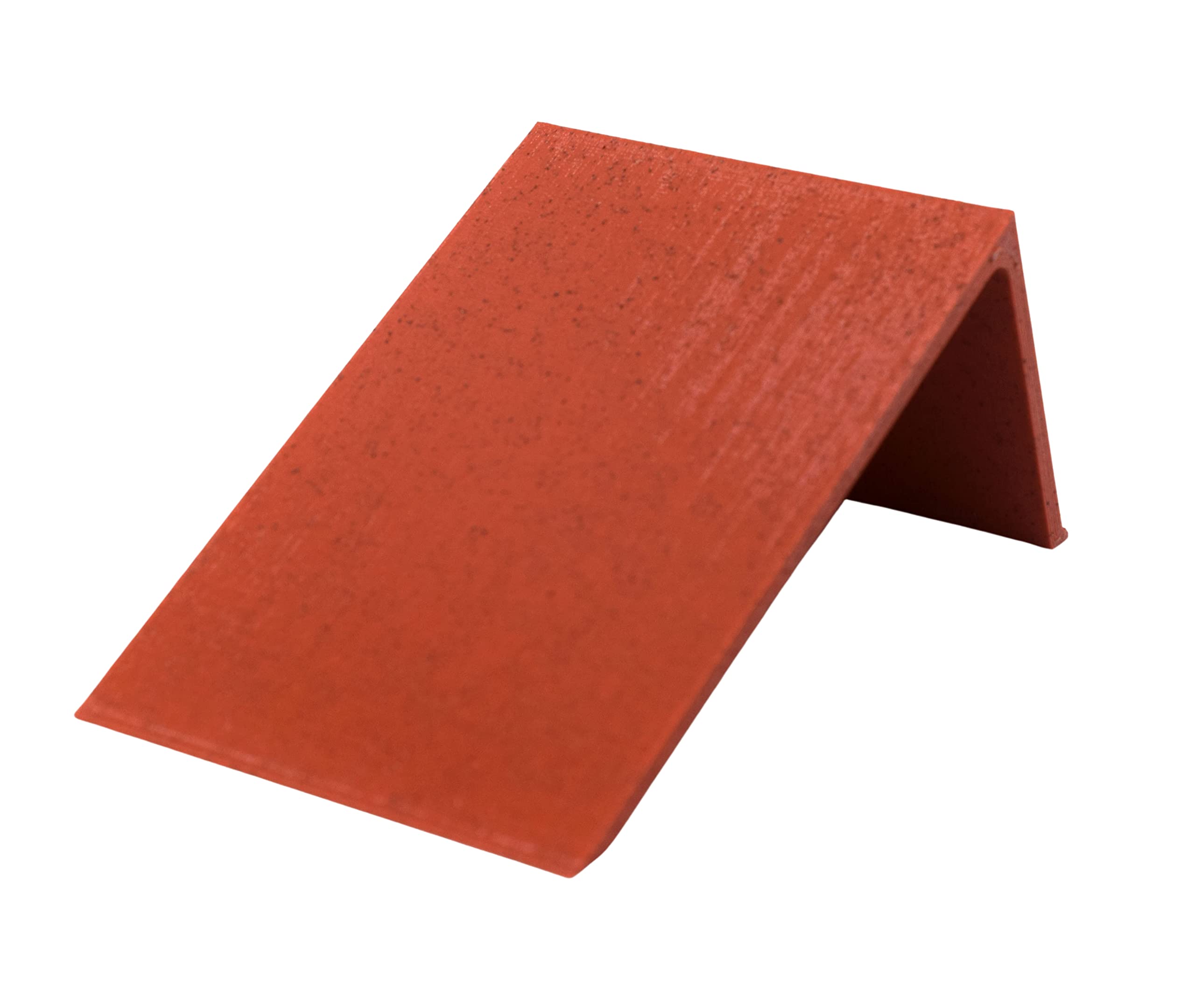 Teak Tuning Fingerboard Poly Mid-Rise Kicker Ramp - 5" Long, 3" Wide, 2" Tall - Fingerboard Obstacle in Lava Flow Colorway