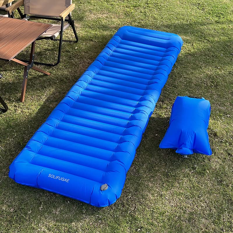 SOLIFUGAE Camping Sleeping Pad-Ultralight Inflatable Mattress-Hiking Tent Accessories