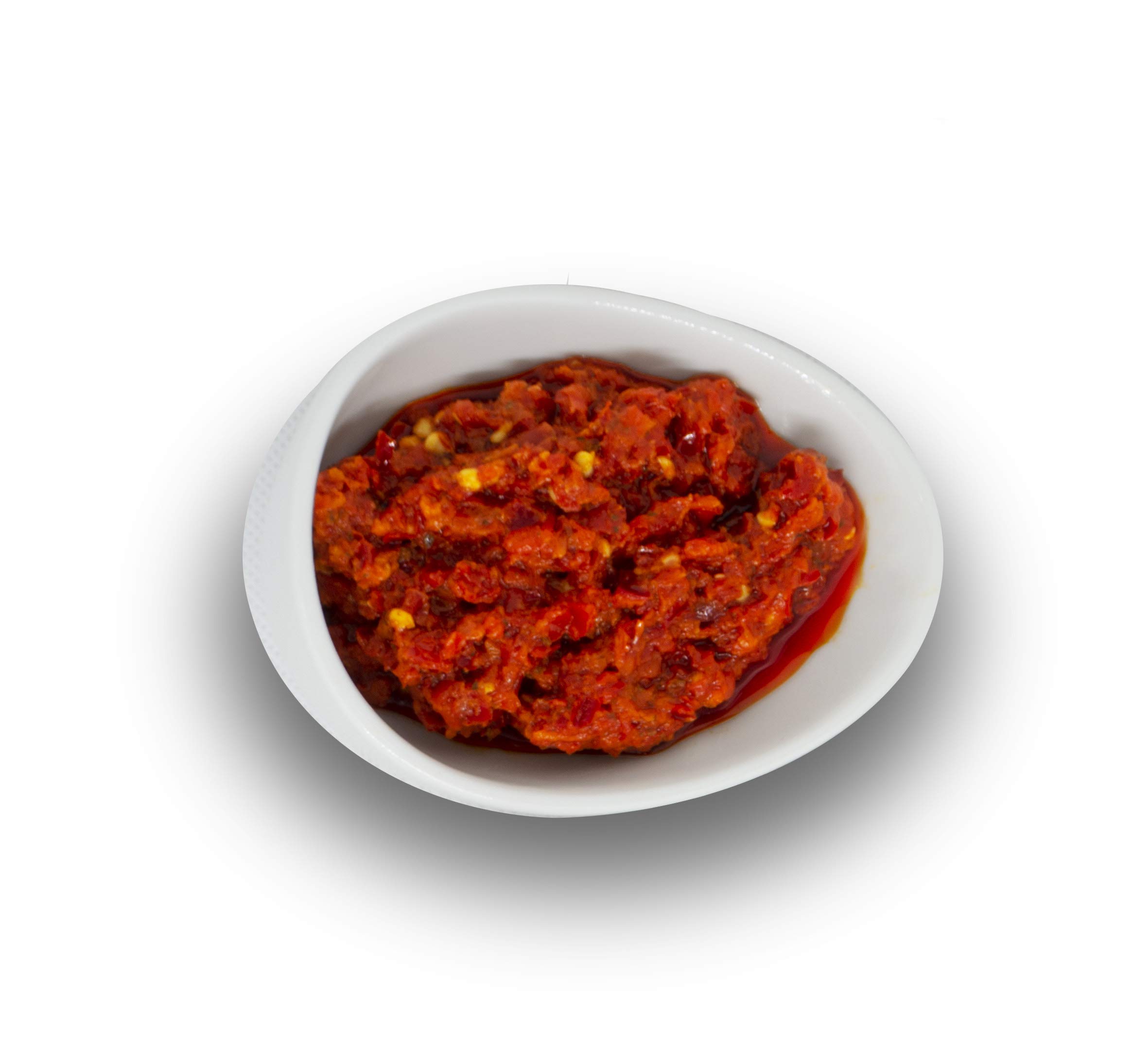 Pate Crushed Calabrian Chili Pepper Pate', Smoother textured version of our Crushed Pepper Paste, 10 oz, TuttoCalabria