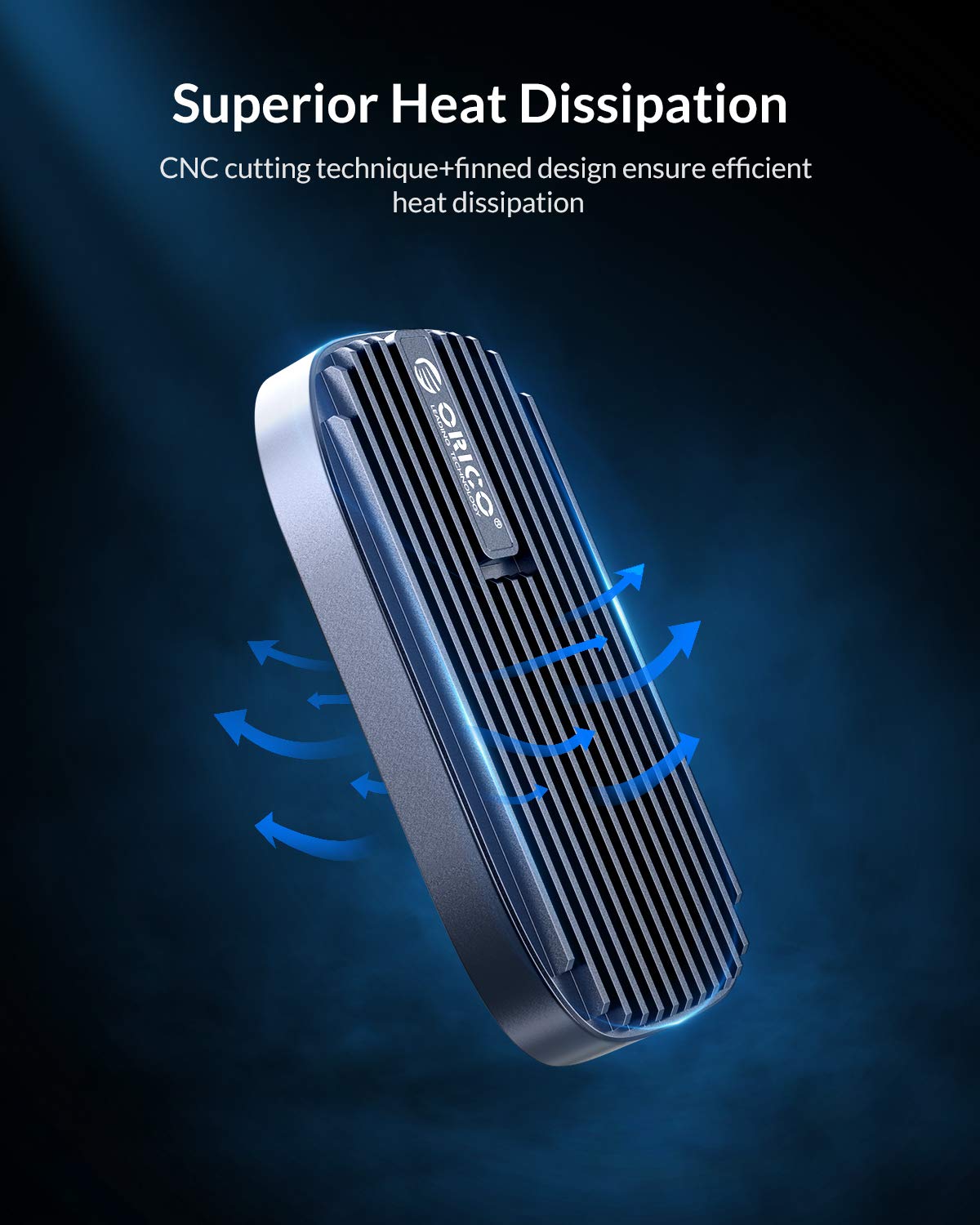 ORICO Mini 480GB Portable SSD,USB 3.1 External Solid State Drive up to 520MB/s,Portable External SSD for PC/Laptop/Mac/Android/Xbox/PS4/Router-CN210
