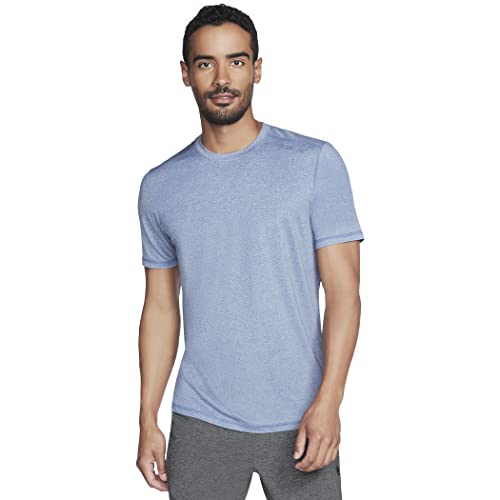 Skechers Men's Skech AIR Tee, Sodalite Blue, XL