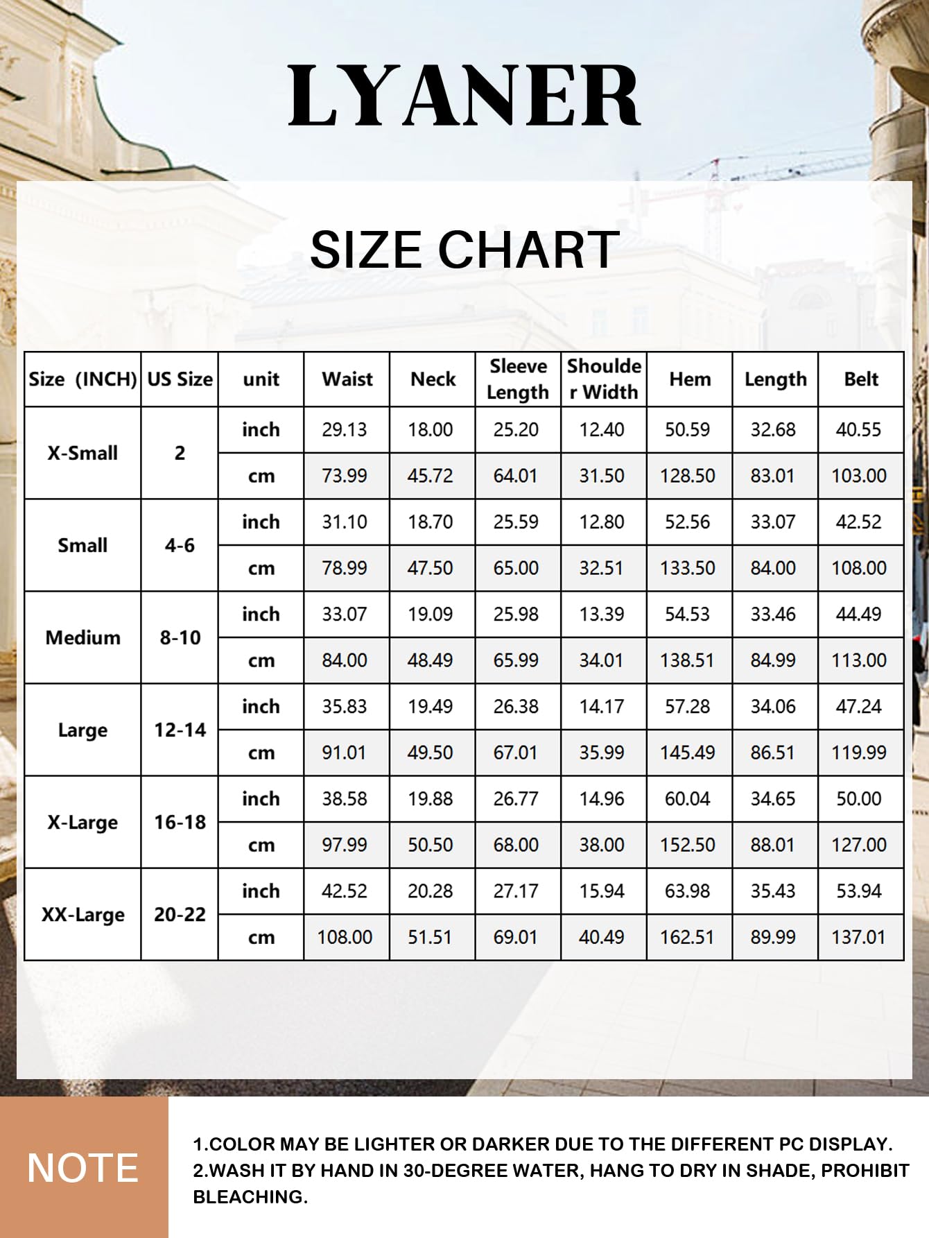LYANER Women's Elegant Collar V Neck Lace Long Sleeve Blazer Mini dress with Belt Pure Black Small