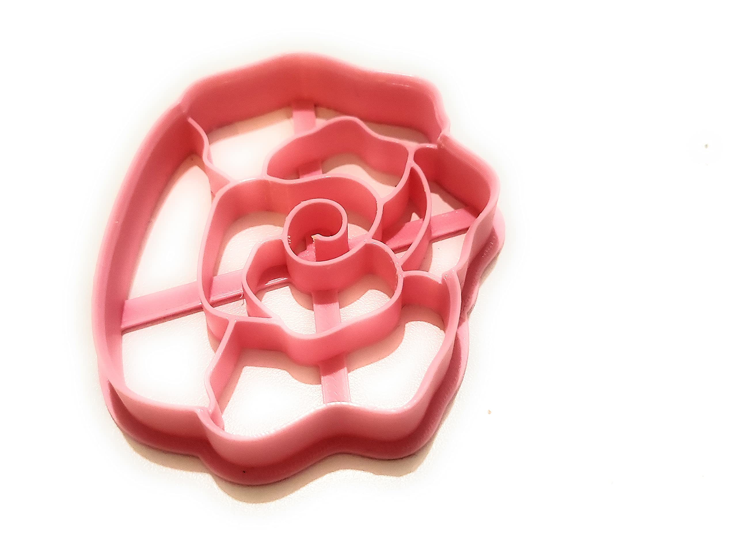 T3D Cookie Cutters Rose Flower Cookie Cutter, Suitable for Cakes Biscuit and Fondant Cookie Mold for Homemade Treats