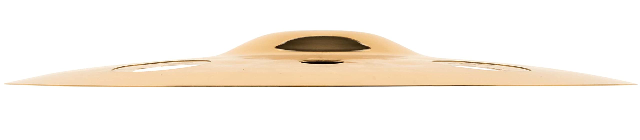 Meinl 12" Trash Splash Cymbal with Holes - Classics Custom Brilliant - Made In Germany, 2-YEAR WARRANTY (CC12TRS-B)